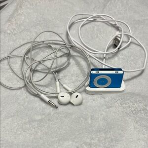 ipod shuffle light blue